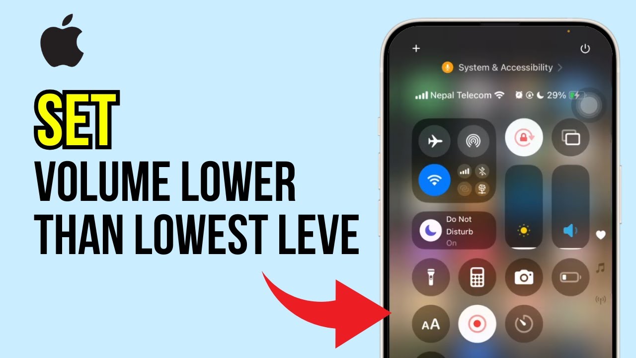 How To Set iPhone Volume Lower Than Lowest Level - YouTube