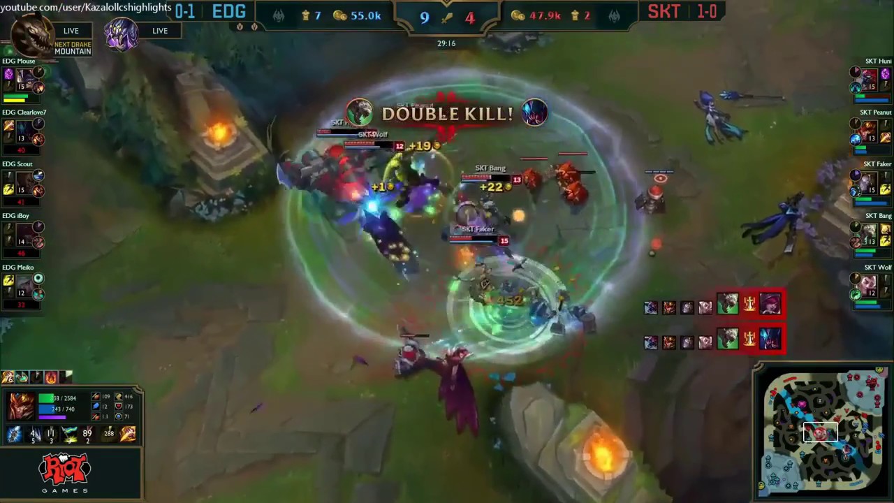 EDG vs SKT Biggest COMEBACK in History: S7 World Championship 2017 Group A Day 2 Game 6 - YouTube