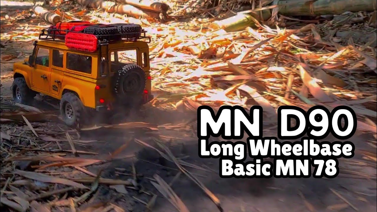RC MINI OFFROAD MND90 LONG WHEELBASE BASIC MN78 // RC ADVENTURE ...