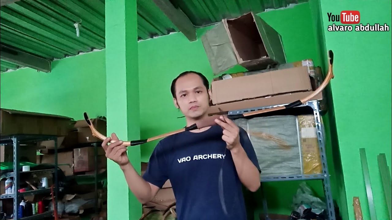 Turkish bow laminated Wood siyah - YouTube