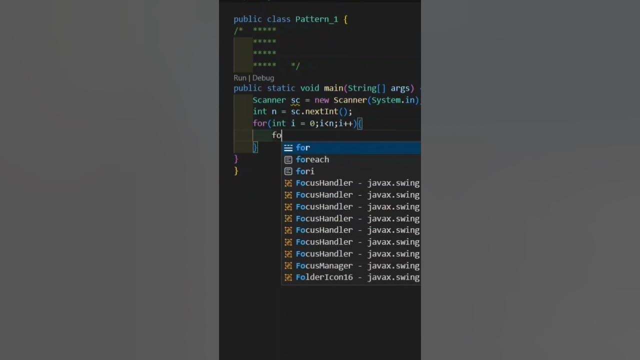 Day 6 Square Pattern In Java shorts ytshort lovecoding day-6-square-pattern-in-java-shorts-ytshort-lovecoding
