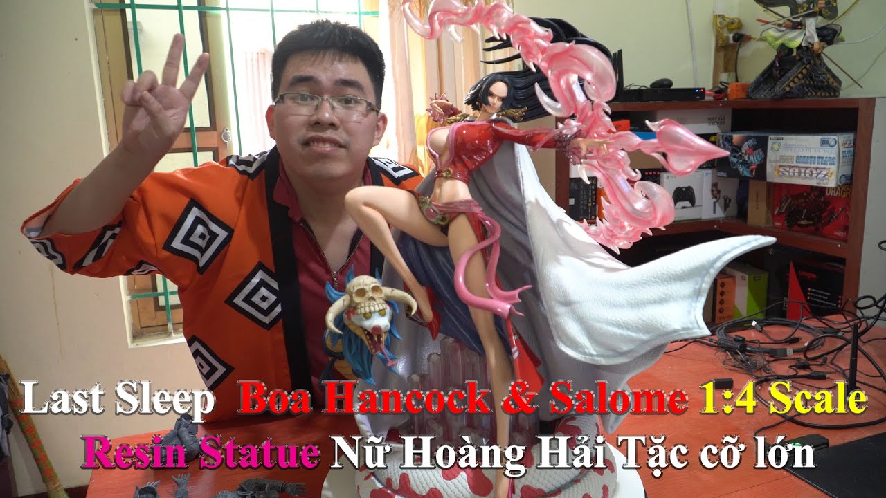 Last Sleep - Boa Hancock & Salome 1:4 Scale Resin Statue Nữ Hoàng Hải ...