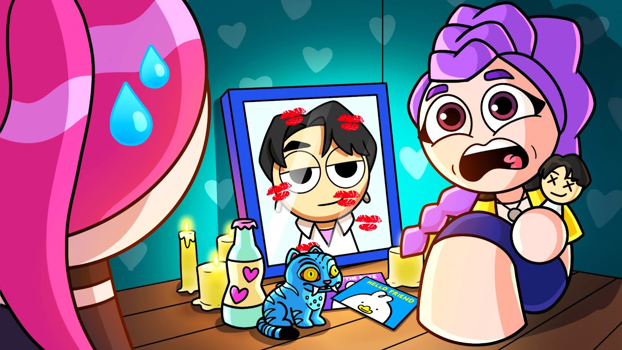 SPRUNKI RUMI Has a SECRET CRUSH! (Cartoon Animation) - YouTube