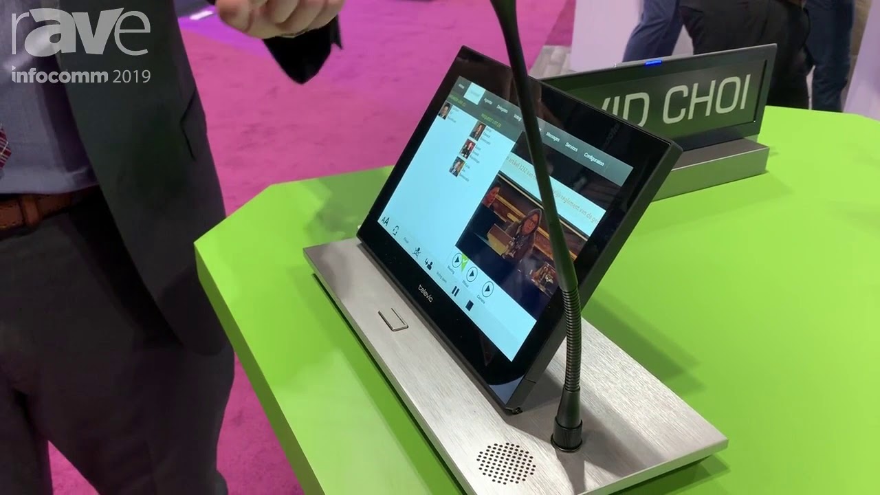 InfoComm 2019: Televic Conference Shows uniCOS Tabletop Multimedia Unit ...