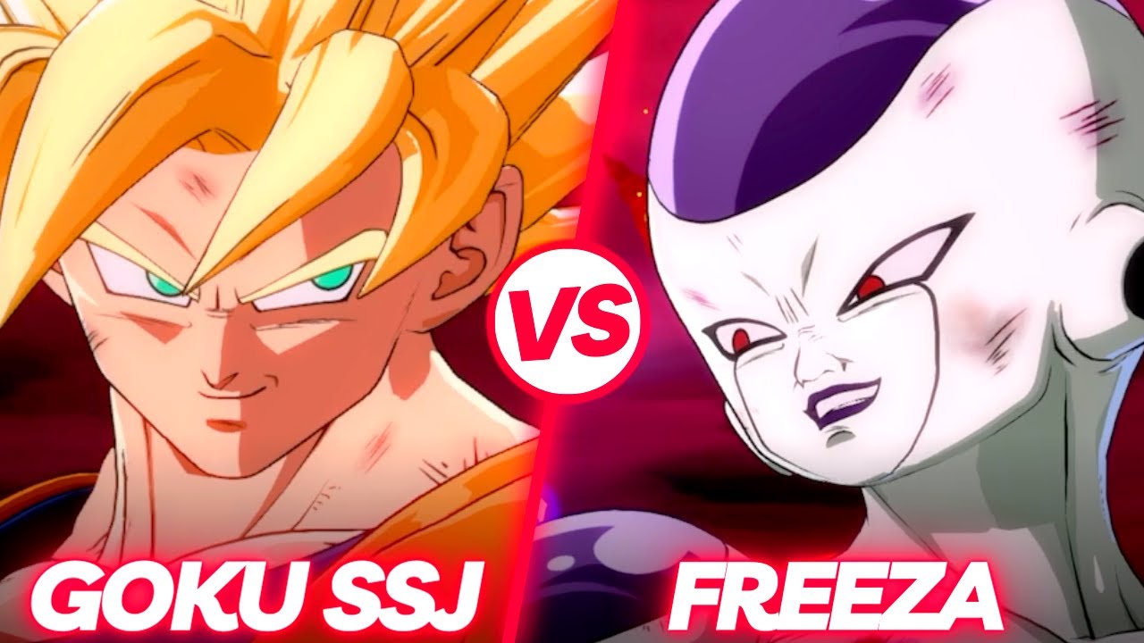 GOKU SSJ VS FREEZA [ DRAGON BALL FIGHTERZ / 3 ROUNDS / 1080P 60 FPS ...