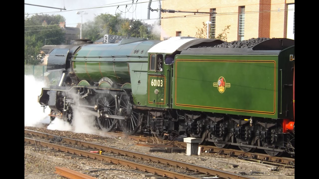Flying Scotsman | The Waverley | York | Inside The Cab | Whistles | 10 ...