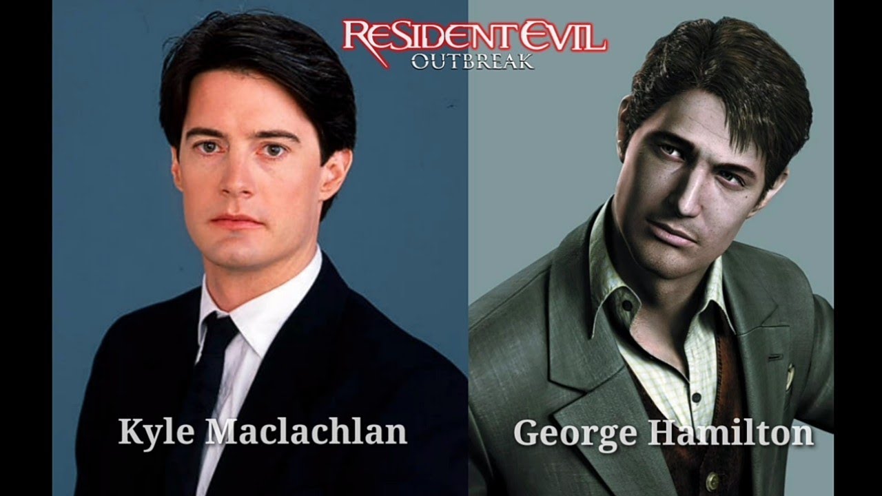 Resident Evil Outbreak File #3 George Hamilton (Kyle MacLachlan) - YouTube