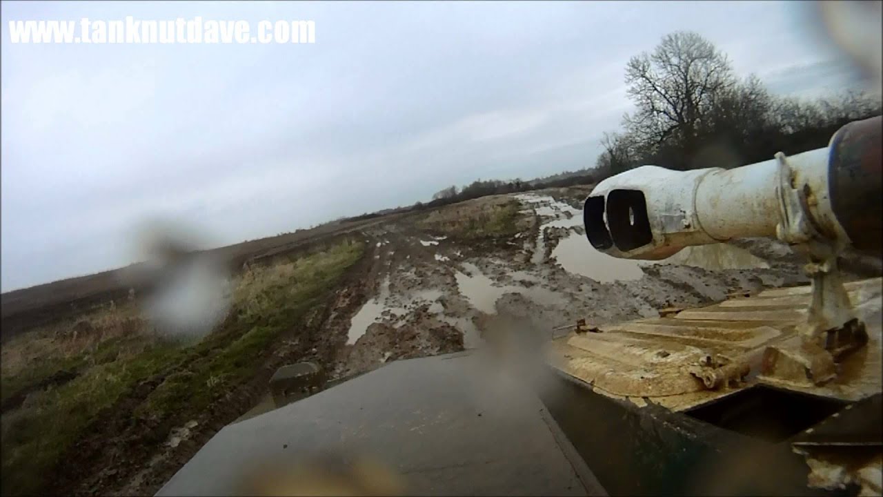 Driving the Tank used in 2014 Top Gear Show - YouTube