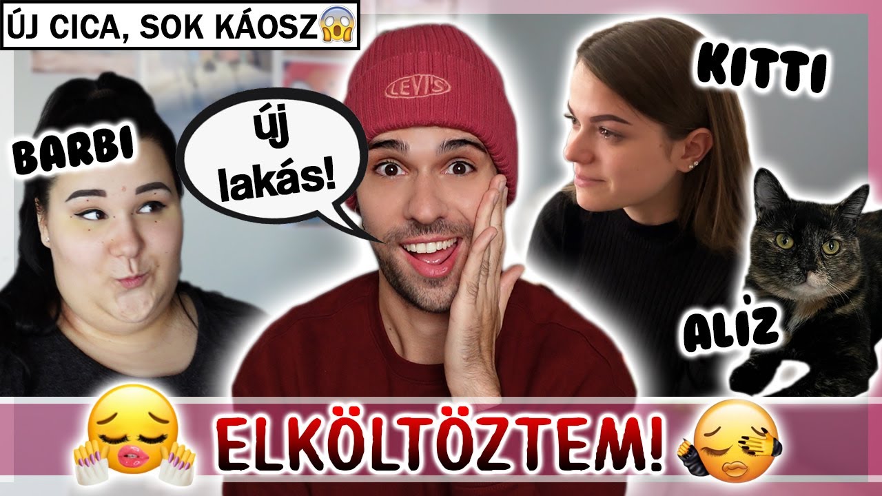 $ ELKÖLTÖZTEM! 😱 *üres house tour, új cica, sok káosz 😵‍* - YouTube