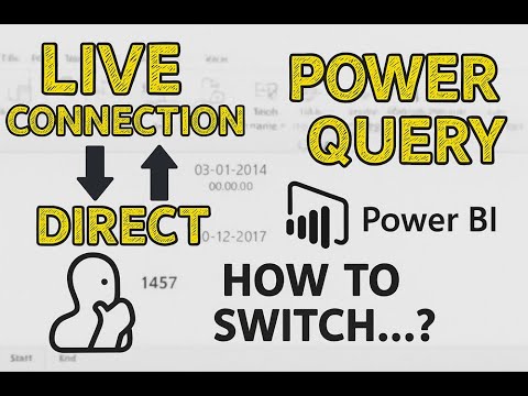 Switching Data Connectivity Mode From 👉Live To DirectQuery Mode In ...