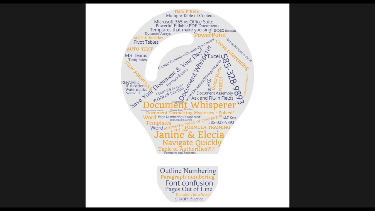 Document Whisperer - Litty Excel Tips - YouTube