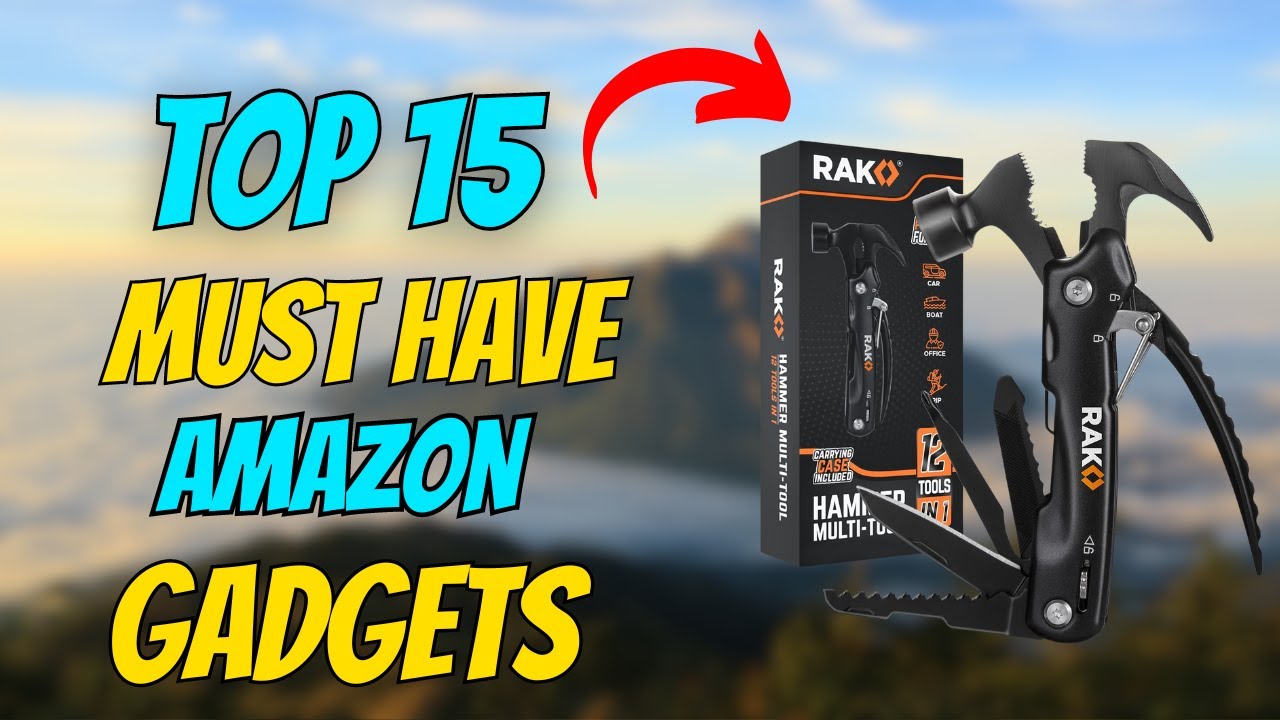 Top 15 Must-Have Amazon Gadgets You Need Now! - YouTube