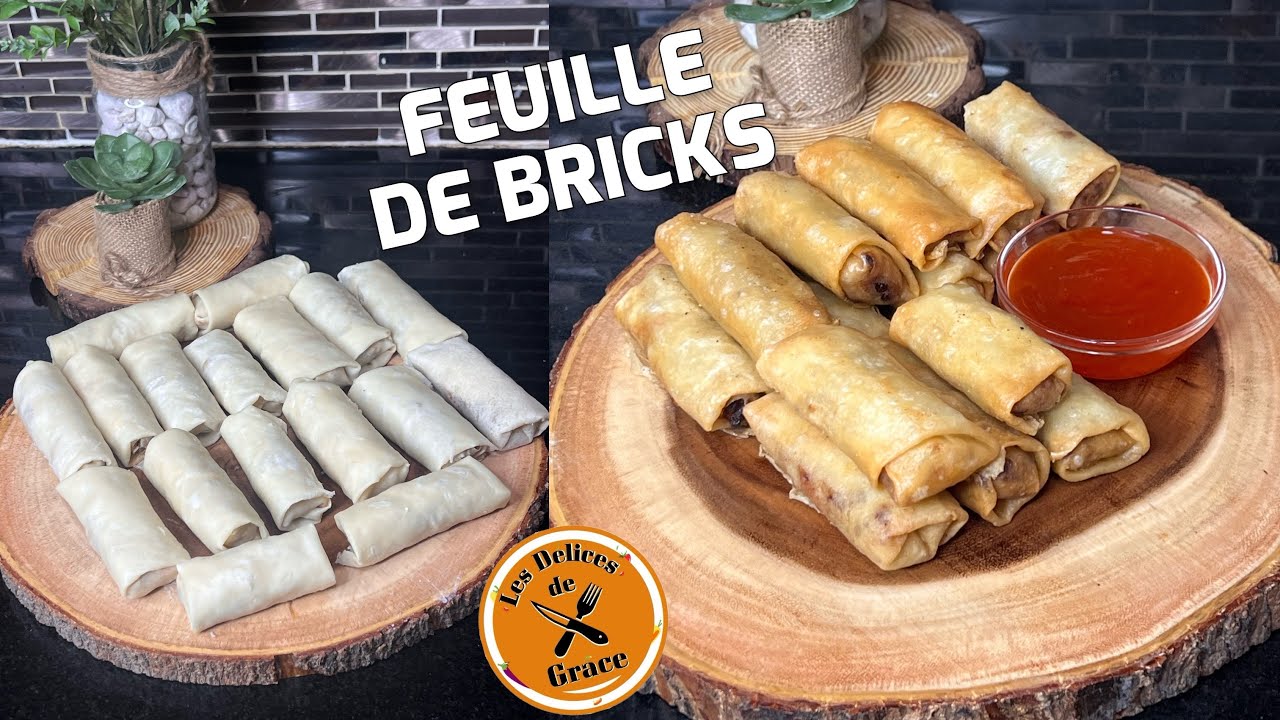 FEUILLE DE BRICKS FAIT MAISON TRÈS FACILE À RÉALISER - YouTube