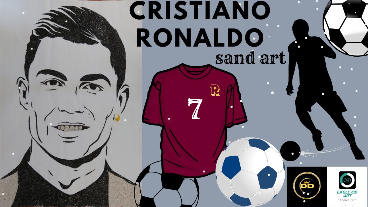Cristiano Ronaldo |Sand Art - YouTube