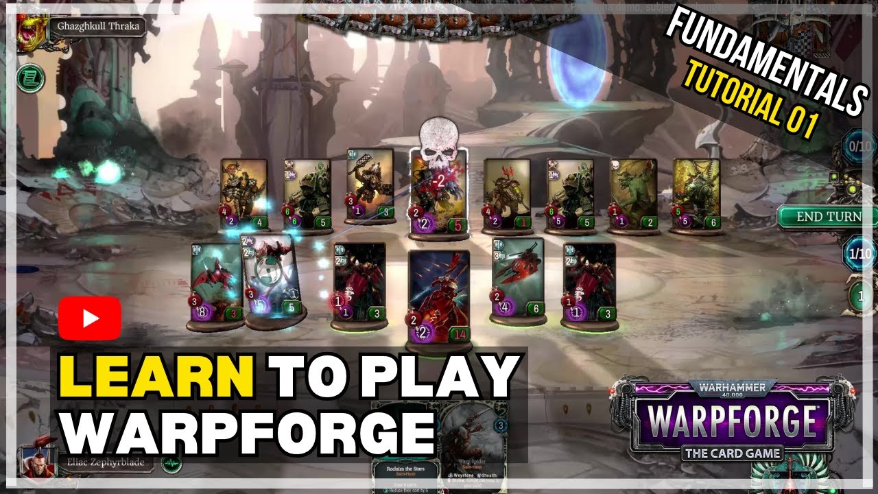 WARPFORGE FUNDAMENTALS - 01 - How to play Warpforge - YouTube