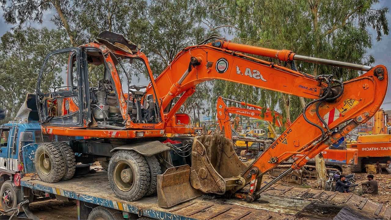 Full Restoration Of Excavator | Engine Repairing Process Of Excavator ...