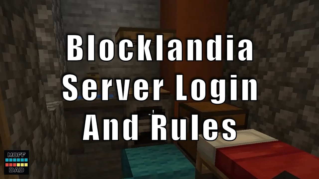Blocklandia Minecraft Kids Server Login and Rules - YouTube