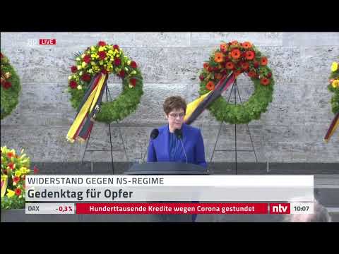 LIVE: Gedenken für die Opfer des Widerstandes gegen das NS-Regime