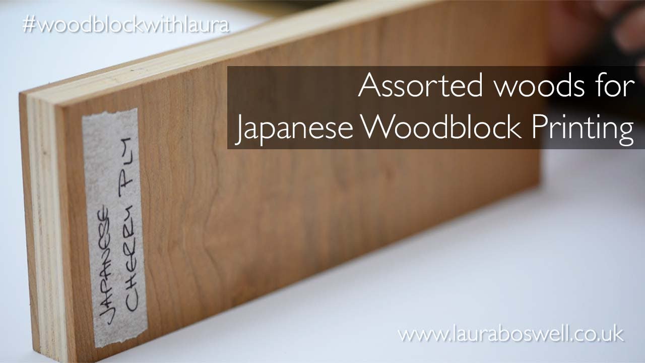Japanese Woodblock With Laura Episode 5 - Assorted Woods for Japanese ...
