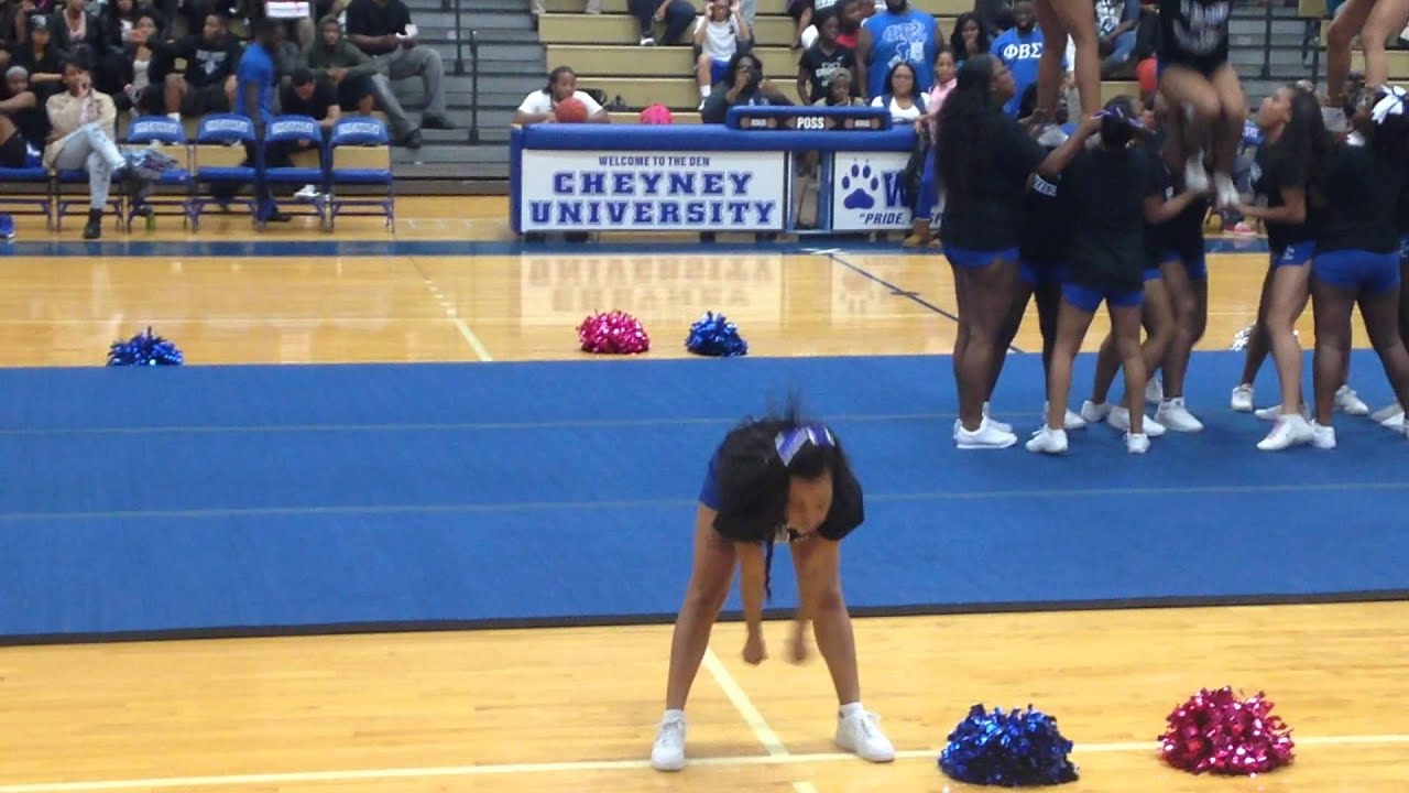 Cheyney University pep rally 2014 - YouTube