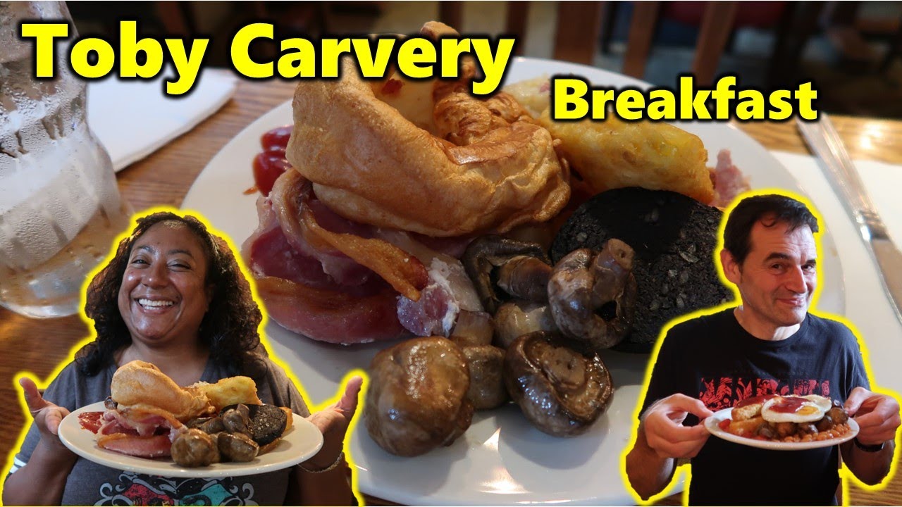 Toby Carvery Breakfast// British Breakfast - YouTube