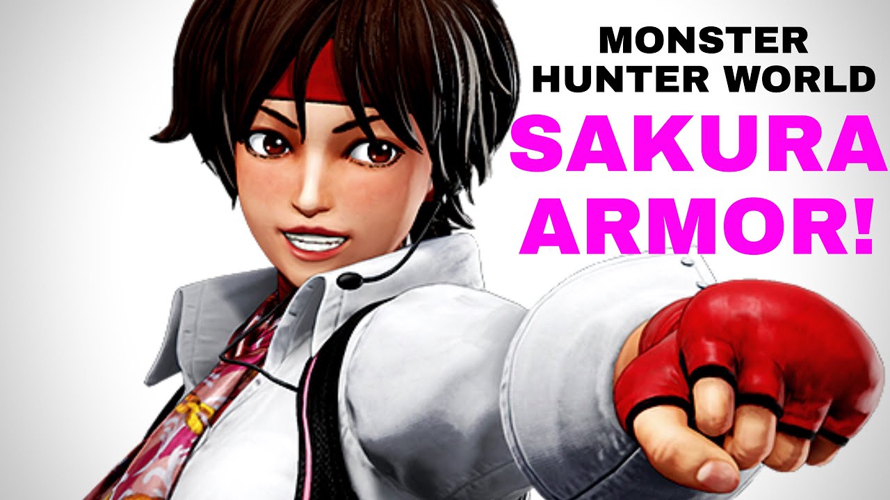 Monster Hunter World: Sakura Armor (MHW Sakura Event Armor) - YouTube