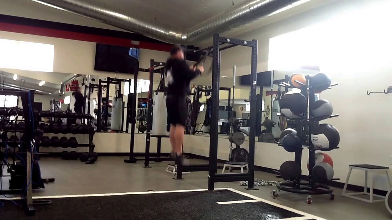 Band Assisted Reactive Jumps - YouTube