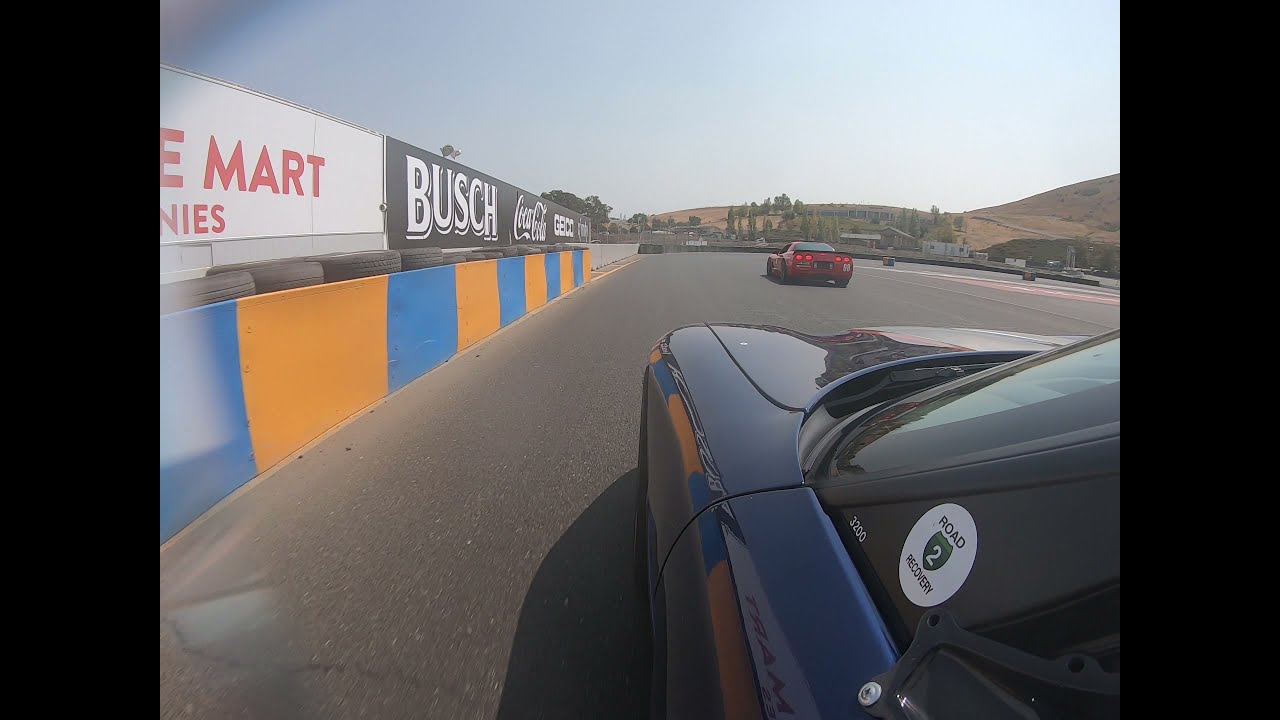 JC win from 4th row with crazy 1st turn action in Spec Corvette at ...