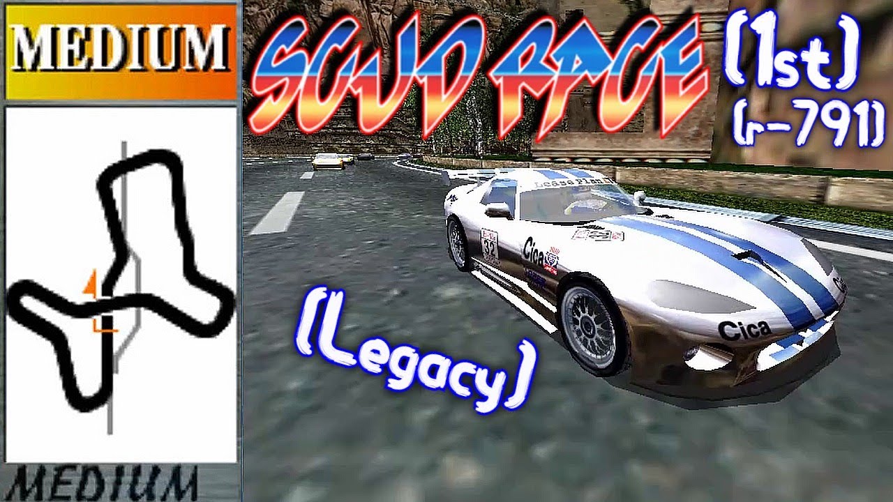 Scud Race (Sega Super Gt) Plus: Dodge Viper Medium (Wide Screen ...