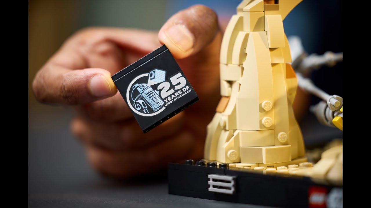 Star Wars - 75380 Diorama med Mos Espa-podrace - YouTube