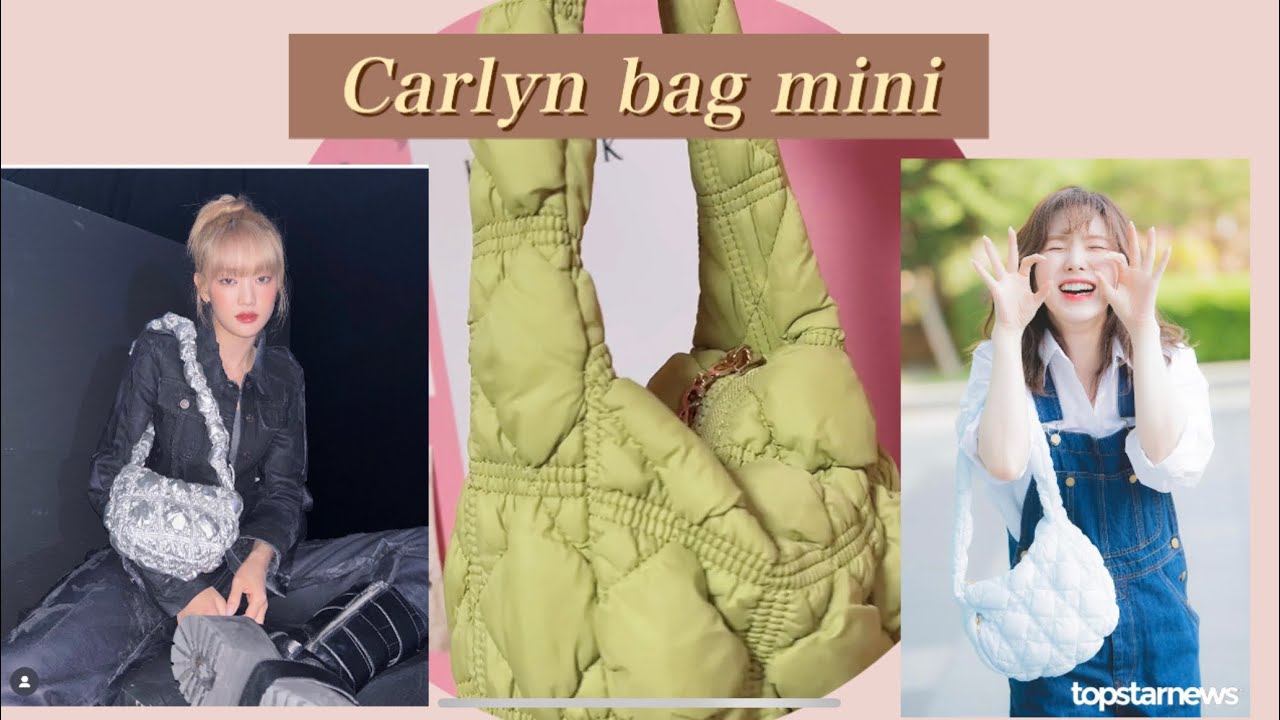 รีวิว Carlyn bag mini กระเป๋าที่ไอดอลเกาหลีใช้กัน - YouTube