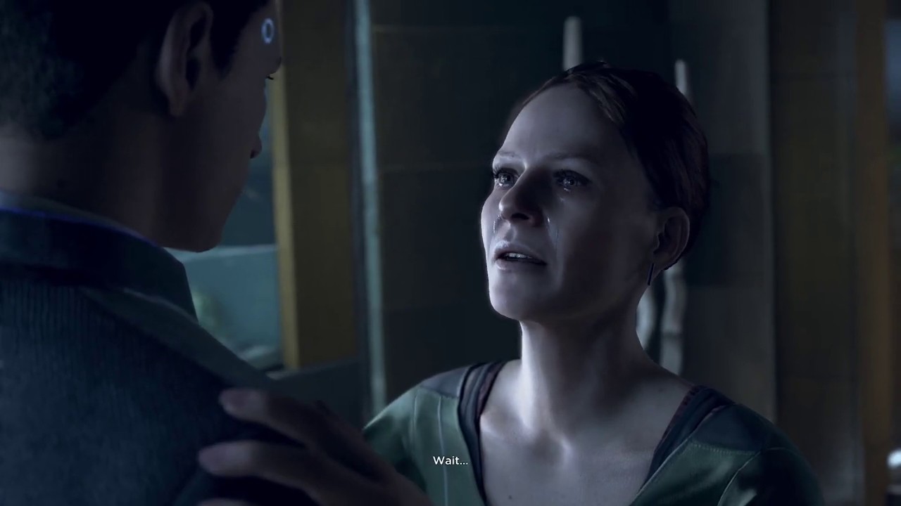 detroit become human: first scene gun shoot - YouTube