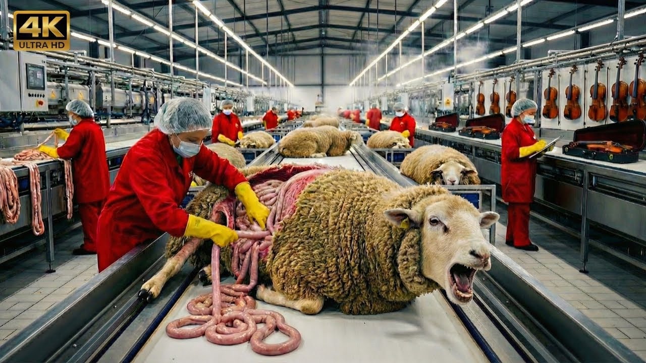 How Sheep Intestines Become Music: Inside a Modern Factory Making ...