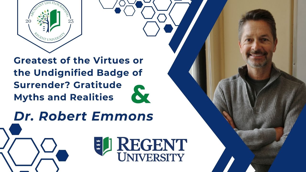 Abundant Life Flourishing and Dr. Robert Emmons - YouTube