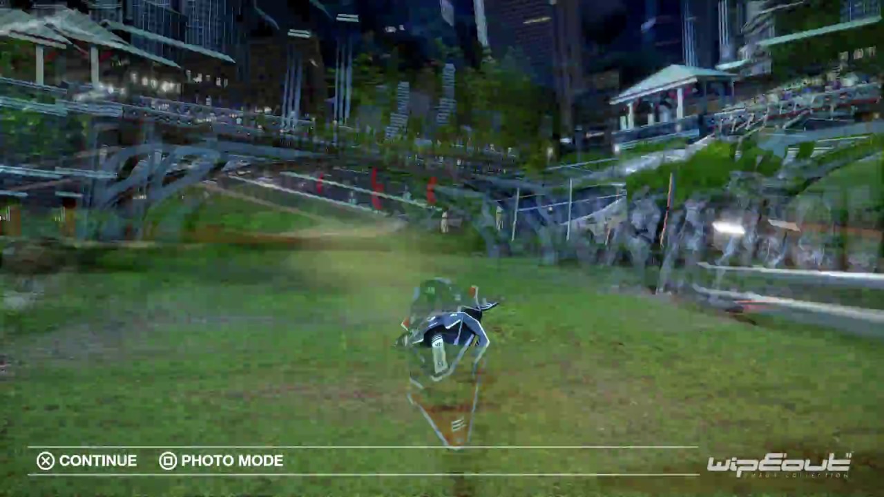 Wipeout Omega Collection 4K | Wipeout 2048 Unity Square Time Trial Feisar Prototype PS4 Pro ...