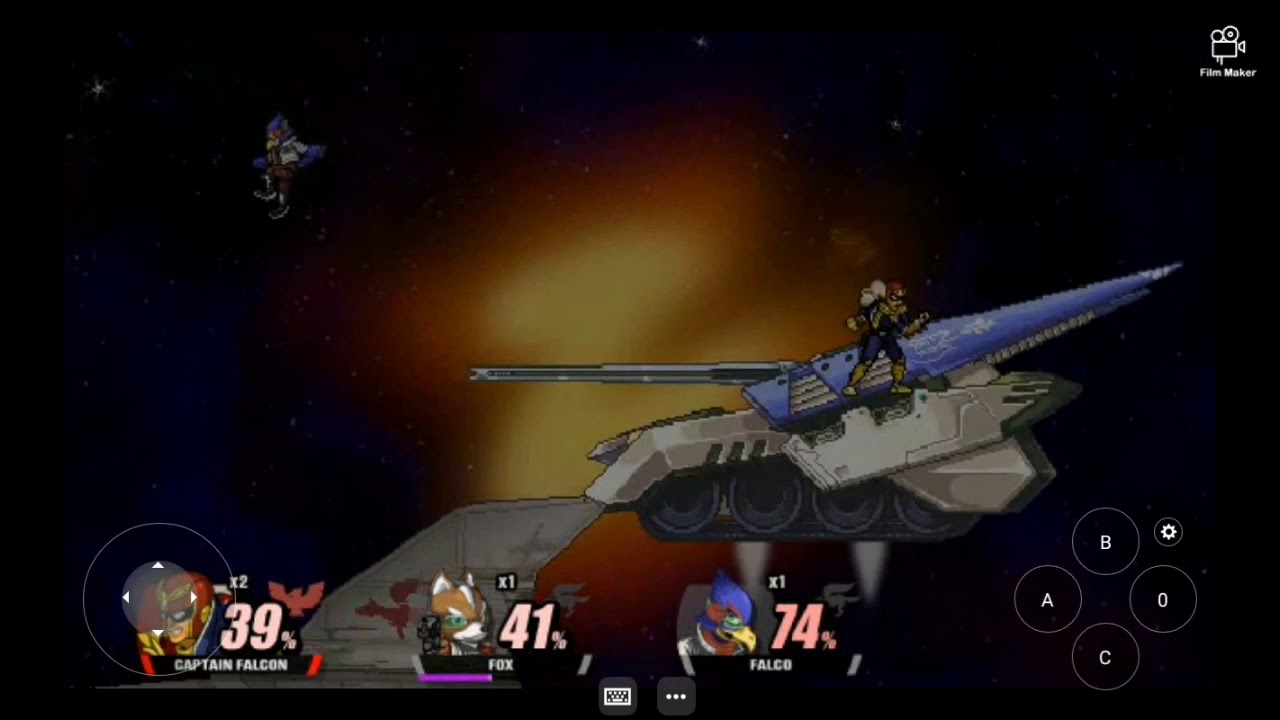 SSF2 | playing with Captain Falcon - YouTube