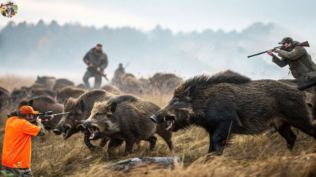 Massive Siege - How Hundreds of Destructive Wild Boars Fell Into These ...