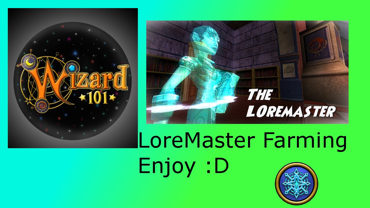 Wizard101 - Loremaster Farming - YouTube