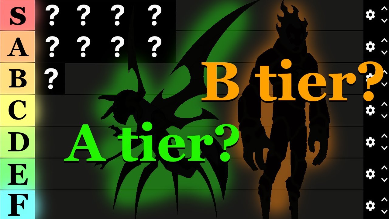 Ben 10 Alien Tier List - YouTube