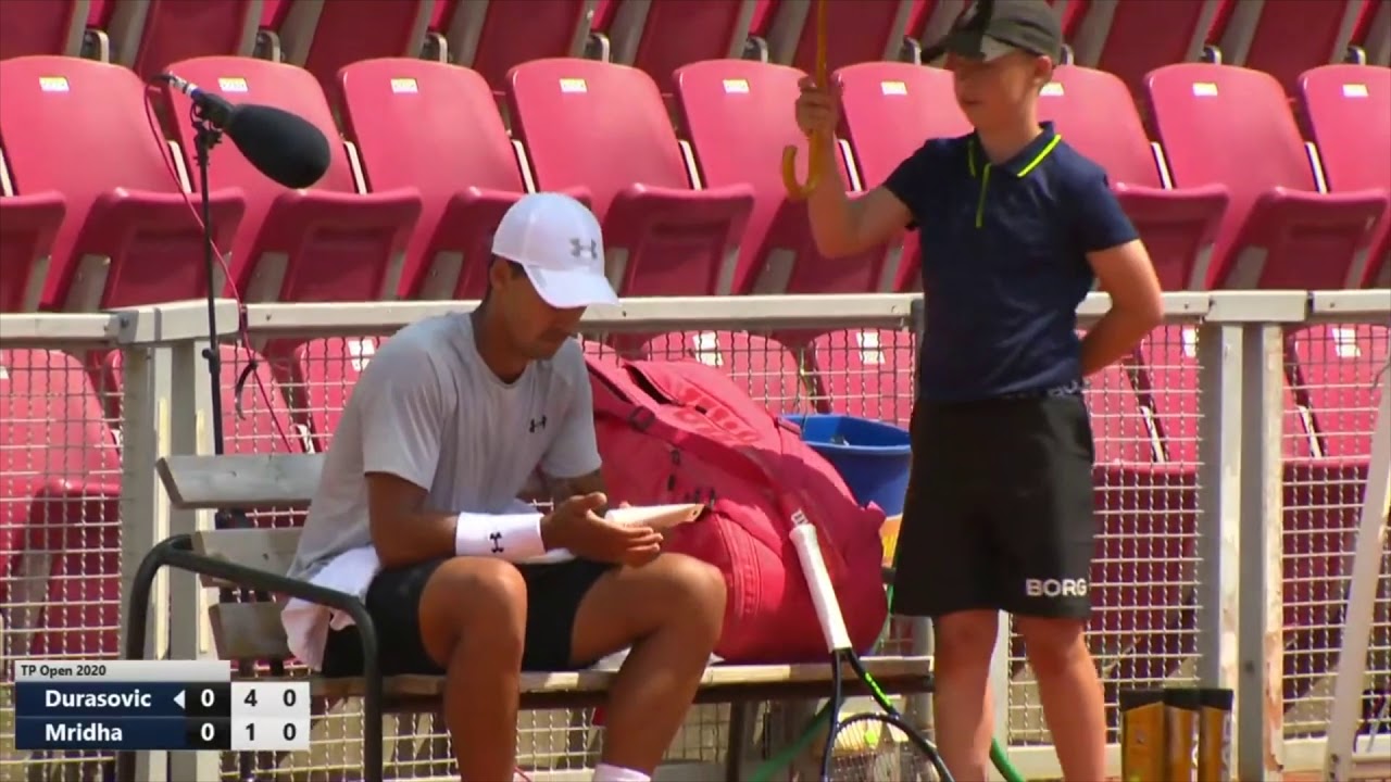 Viktor Durasovic - Jonathan Mridha, Semifinal TP Open Båstad 2020 ...