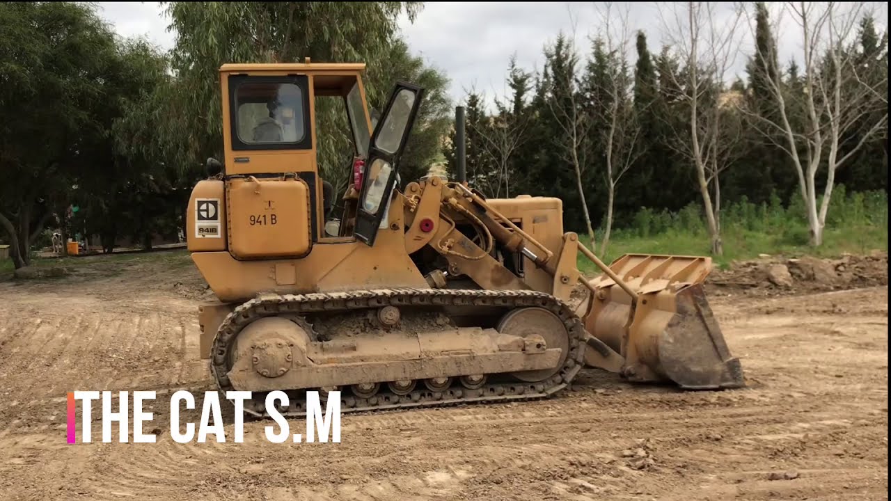 Buying and testing crawler loader Cat 941b . Pala cingolata cat 941b ...