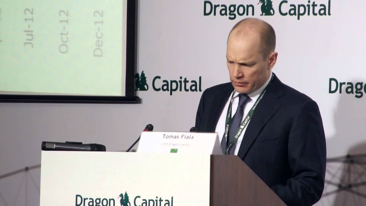 Tomas Fiala, CEO of Dragon Capital at 9th Annual Ukraine Investor ...