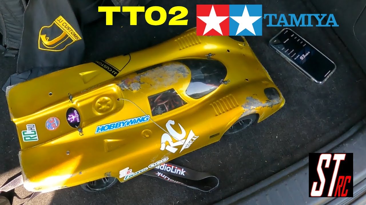 Tamiya TT02 Speed Run Challenge #9 With A Good Crash Ending @poorboysrc ...