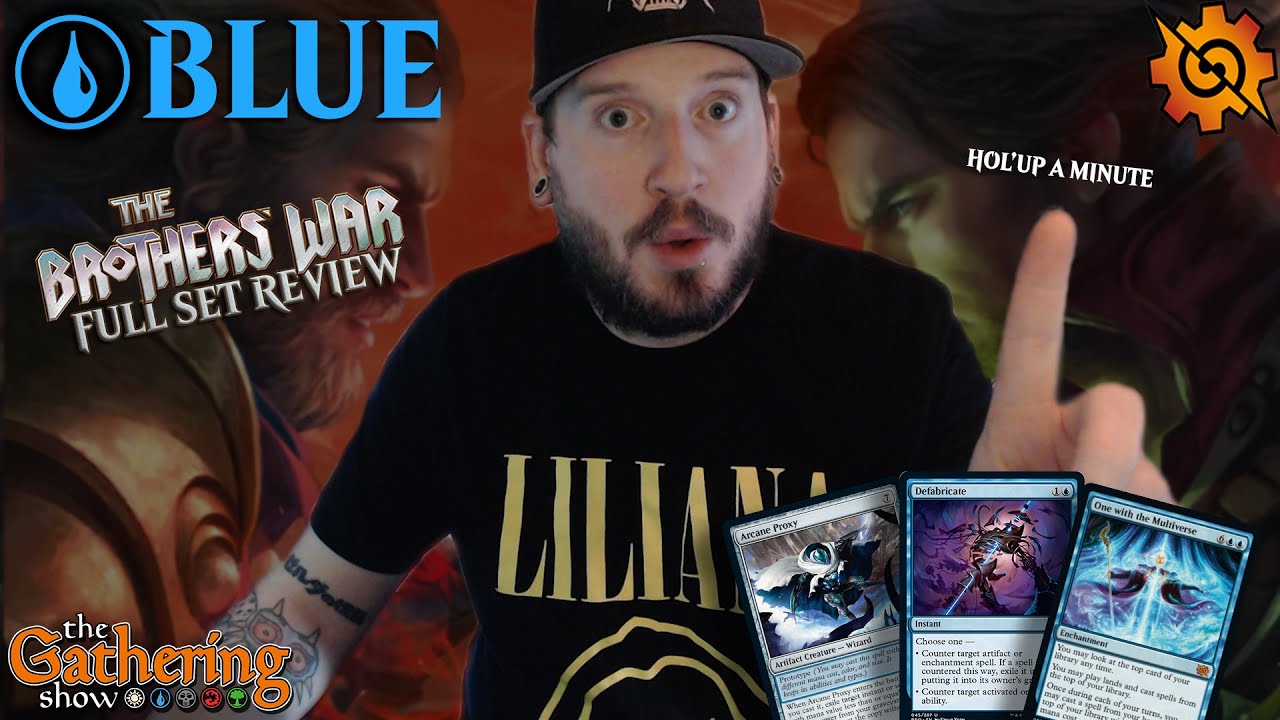 BLUE - Magic: The Gathering The Brothers' War | Full Set Review - YouTube