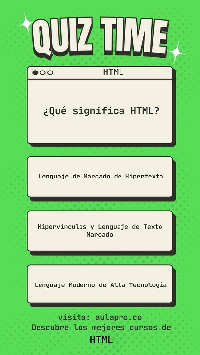 Descubre el Significado Oculto de HTML | Desafío de Adivinanza - YouTube