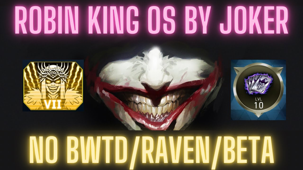 H7 boss Robin King one shot by LLTJ Joker +Dark Metal Card Heroic 7 KOM ...