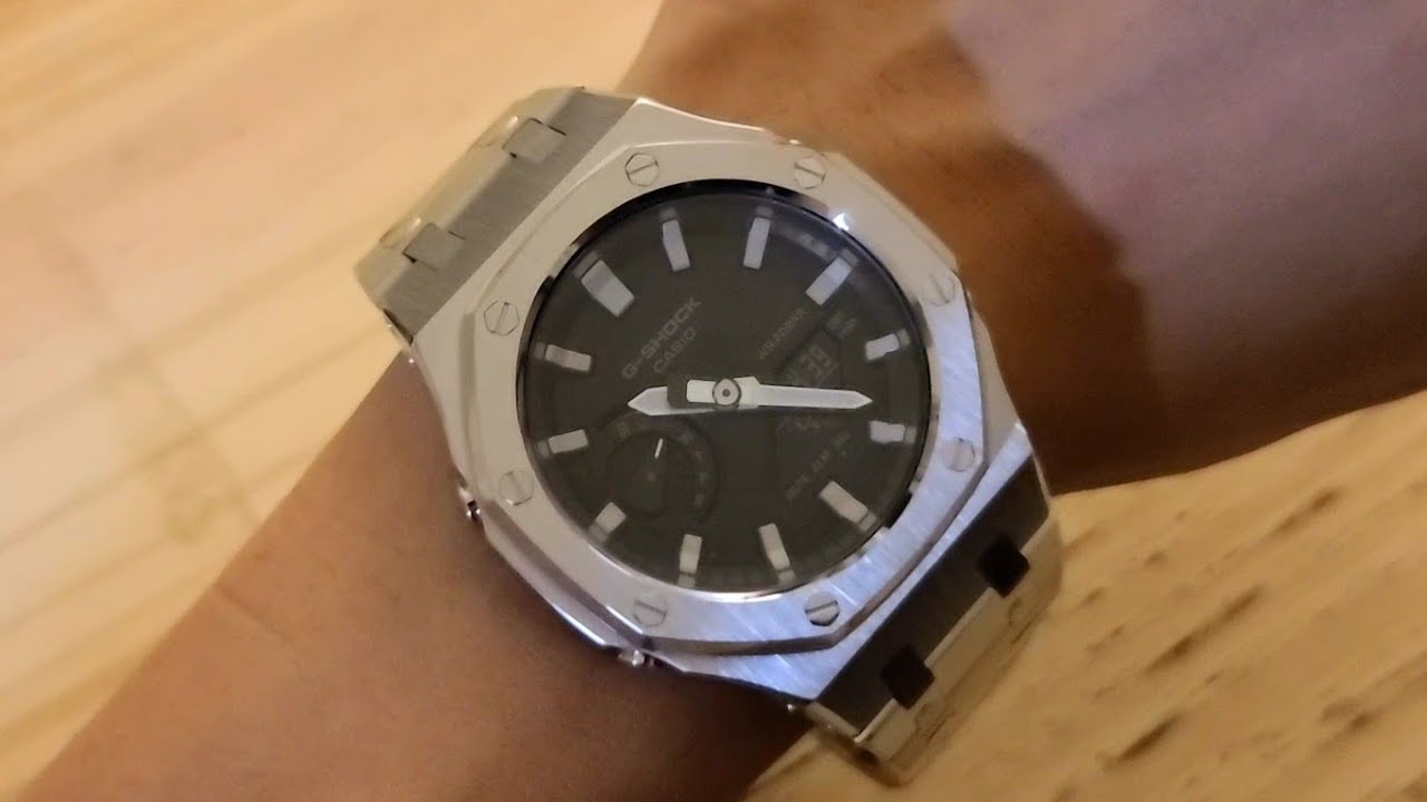 Modifying My G-Shock Casio GA-2100 to Custom Casioak ...