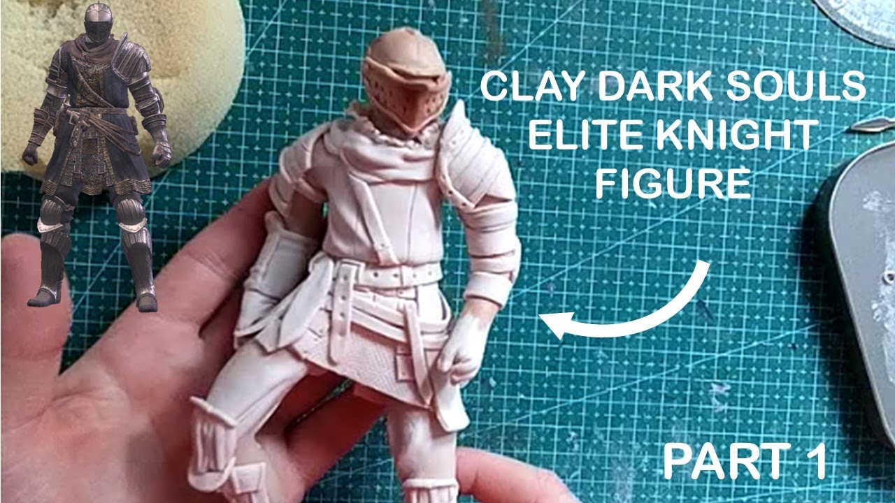 Easy Knight Clay Figure Giant Image Management Diary Of