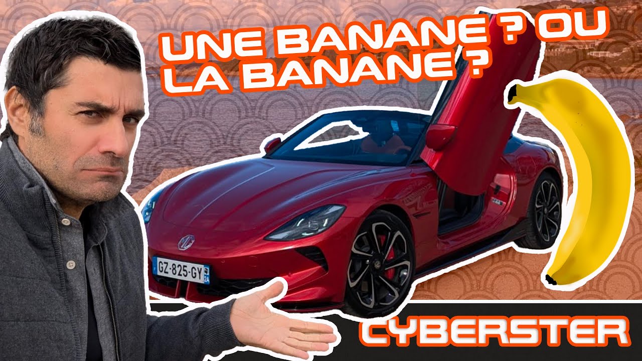 Essai MG Cyberster : Une banane ou la banane ? 🍌 - YouTube