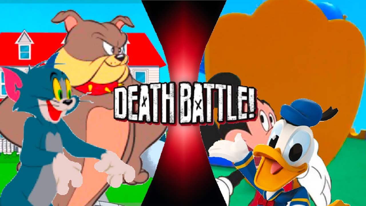 death battle trailer donald duck vs spike the dog (disney vs tom and ...